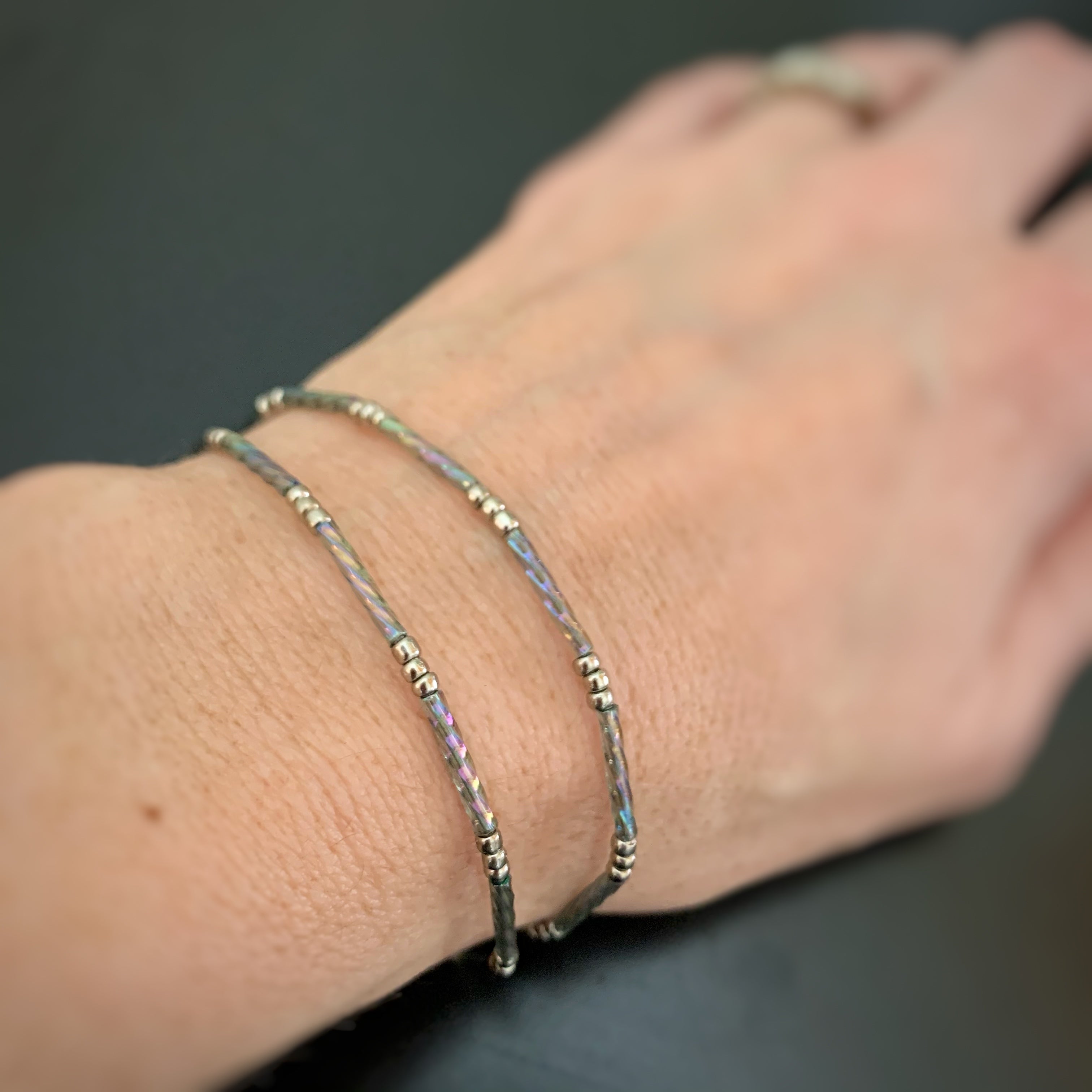 Iconic Pillars bracelet in silver – Adorn Jewelry and Accessories